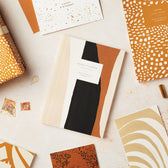 Undated A5 Lay-Flat Weekly Planner in Abstract Pattern | Ink & Bloom