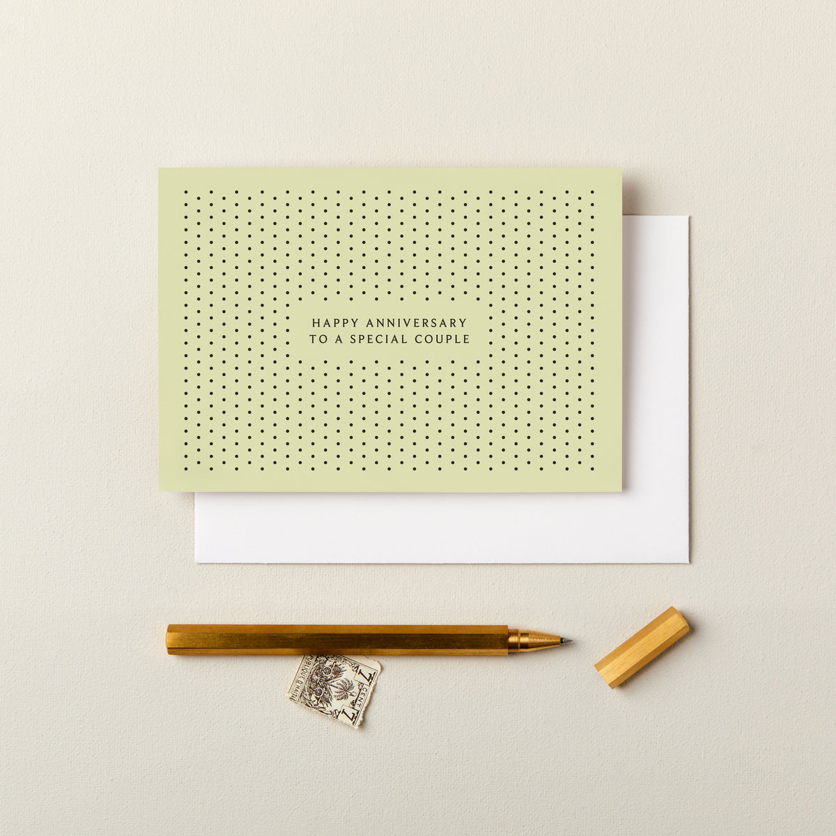 Best Happy Anniversary Polka Card | ink&bloom